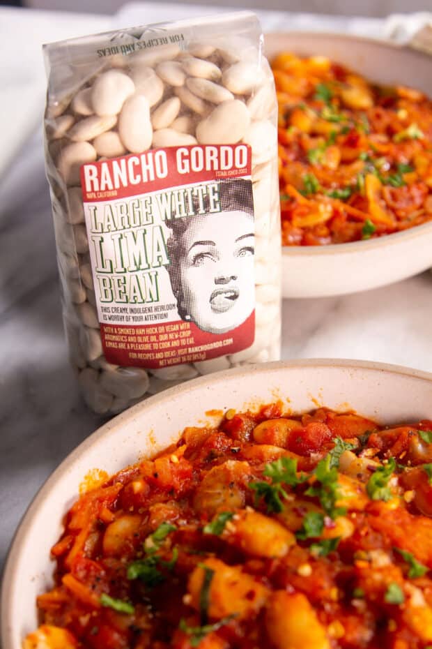 The Best Mediterranean-Style Baked Lima Bean Recipe - This Mess is Ours