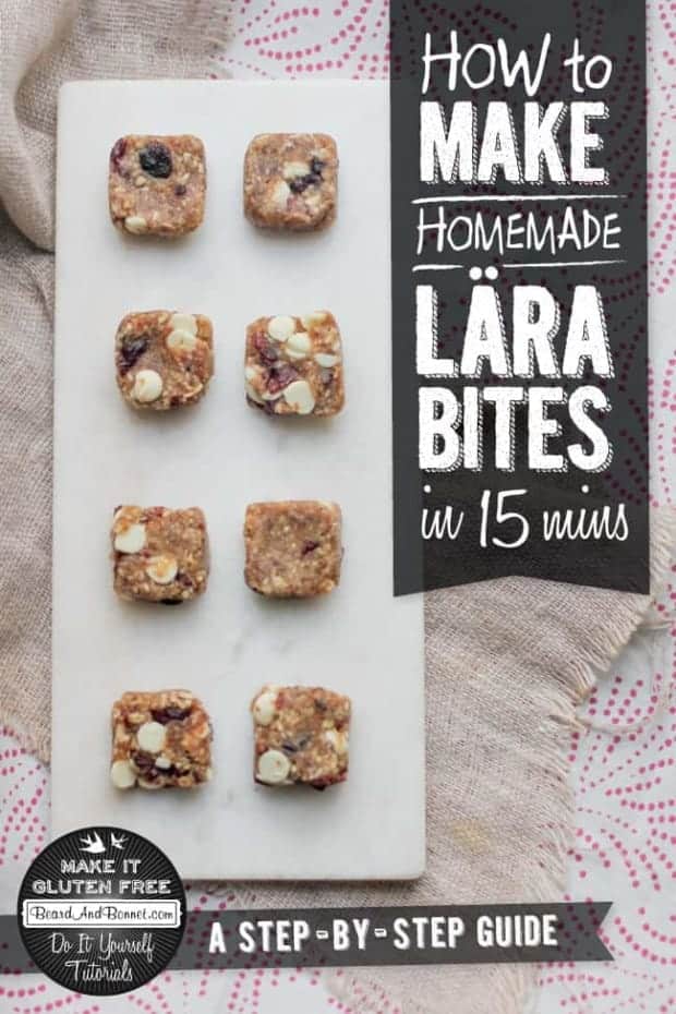 How To Make Homemade Lära Bites and Bars - This Mess is Ours