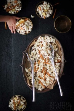 Spooky Popcorn Mix - This Mess is Ours