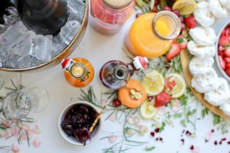 How to Build the Ultimate Champagne Bar for Summer - This Mess is Ours