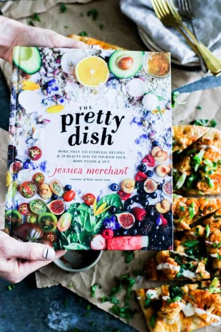 The Pretty Dish || Roasted Buffalo Cauliflower Flatbread - This Mess is ...