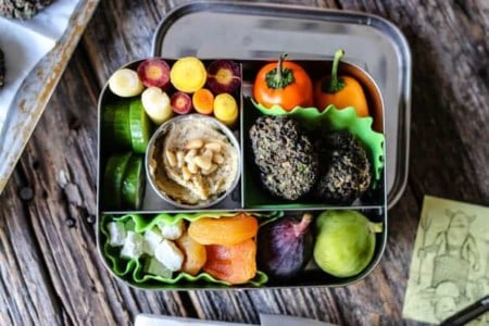 Lunch Box || Mediterranean Bento Box - This Mess is Ours