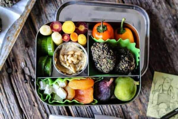 Lunch Box || Mediterranean Bento Box - This Mess is Ours