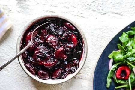 How To Make An Easy Cherry Ginger Chutney Recipe - This Mess is Ours