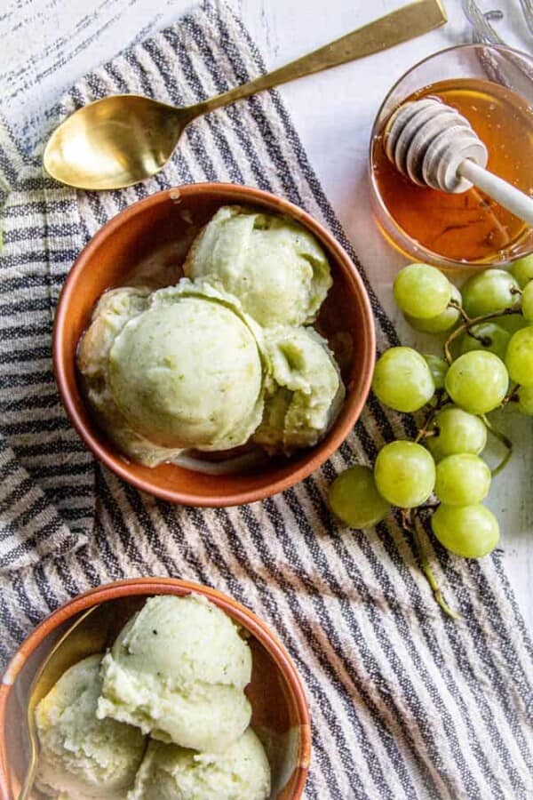 One Of Our Favorite Recipes For Grapes, Grape Nice Cream - This Mess is ...