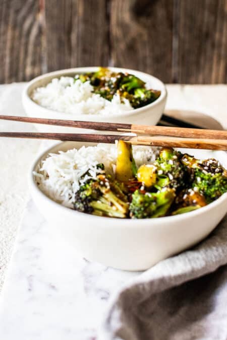 A Simple Broccoli Stirfry Recipe for Hectic Weeknights - This Mess is Ours