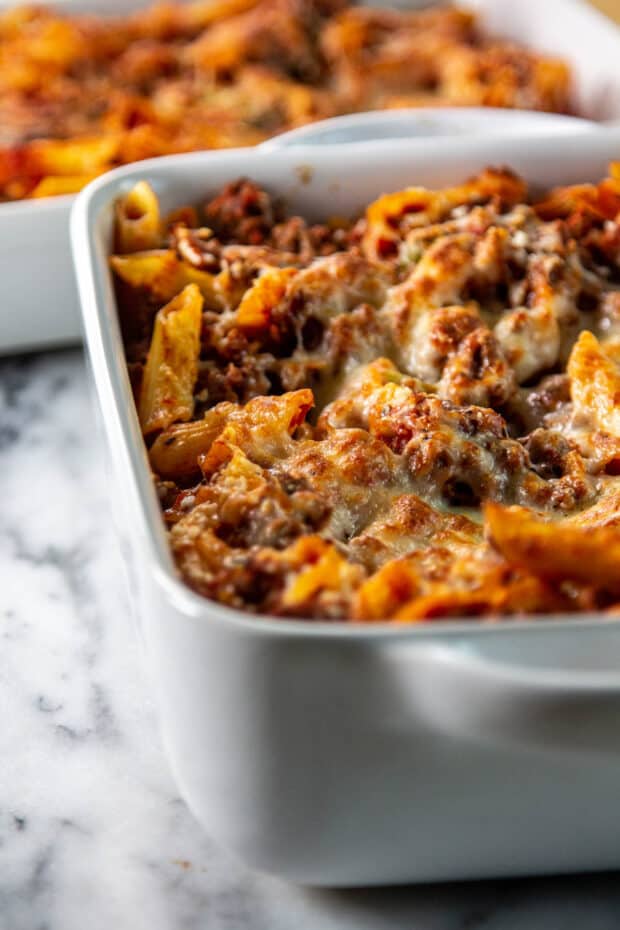 A Cheesy Baked Pasta Recipe for Easy Weeknight Dinners - This Mess is Ours