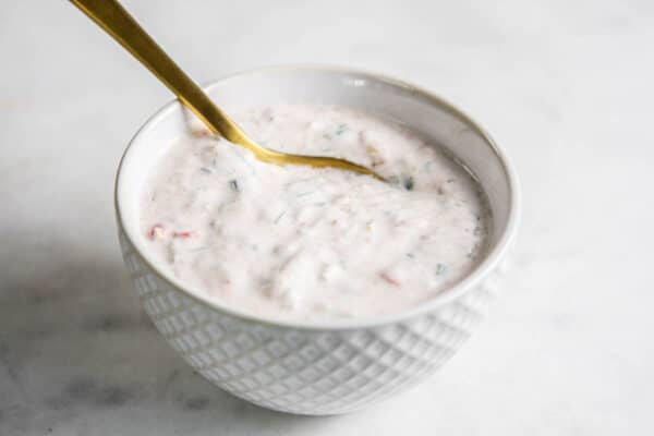 An Easy And Delicious Recipe For Creamy Salsa Dressing - This Mess is Ours