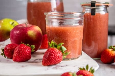 My Incredibly Easy And Tasty Strawberry Applesauce Recipe - This Mess ...