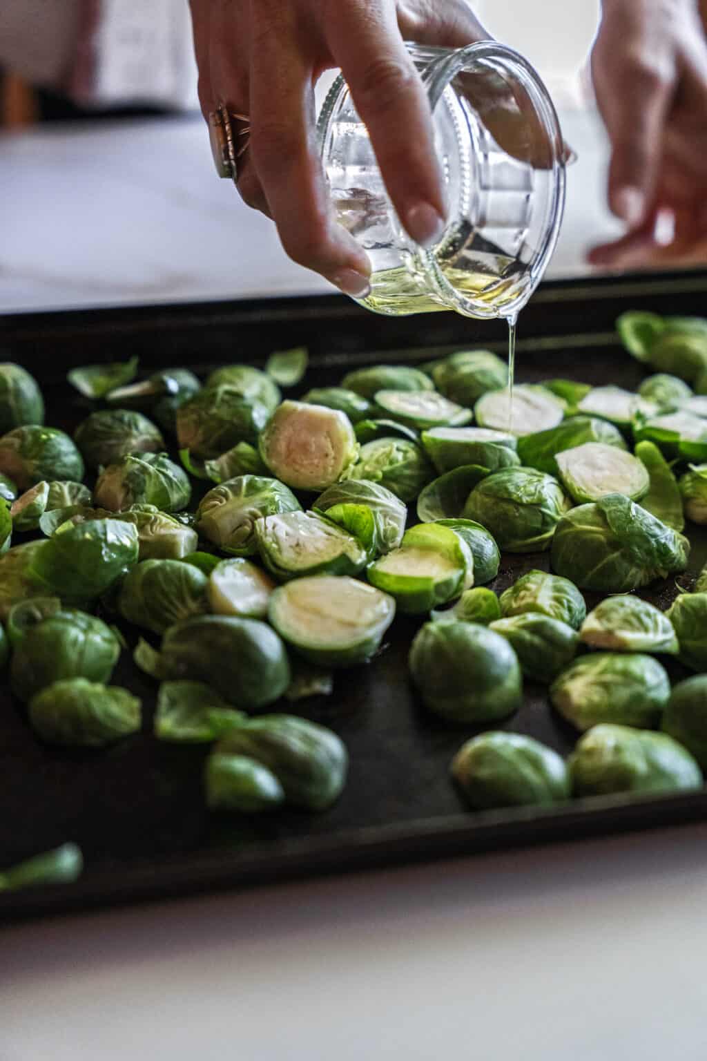 An Easy Recipe For Roasted Brussels Sprouts - This Mess is Ours
