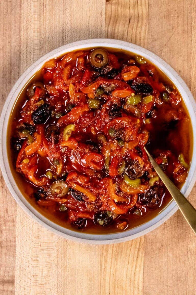 The Best Grilled Cauliflower Steak With California Olive Pepper Relish ...