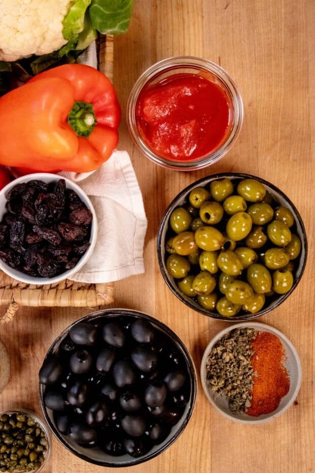 The Best Grilled Cauliflower Steak With California Olive Pepper Relish ...