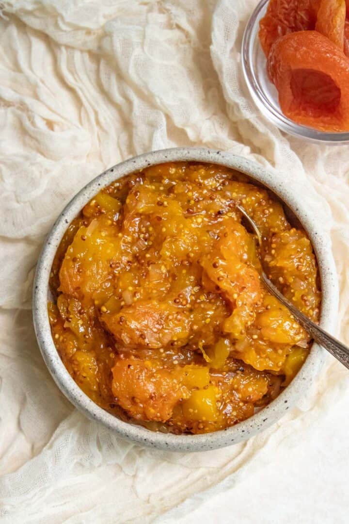 Your New Favorite Condiment; Apricot Mango Mostarda - This Mess is Ours