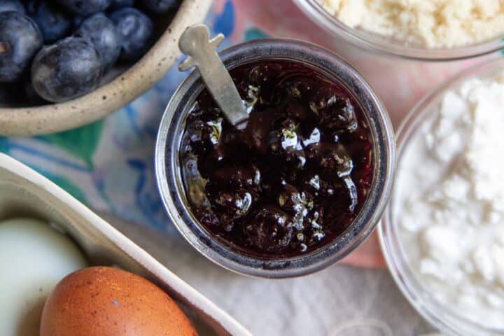 A Recipe Inspired by a Latte: Blueberry London Fog Tea Cake - This Mess ...