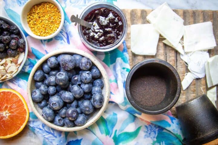 A Recipe Inspired by a Latte: Blueberry London Fog Tea Cake - This Mess ...