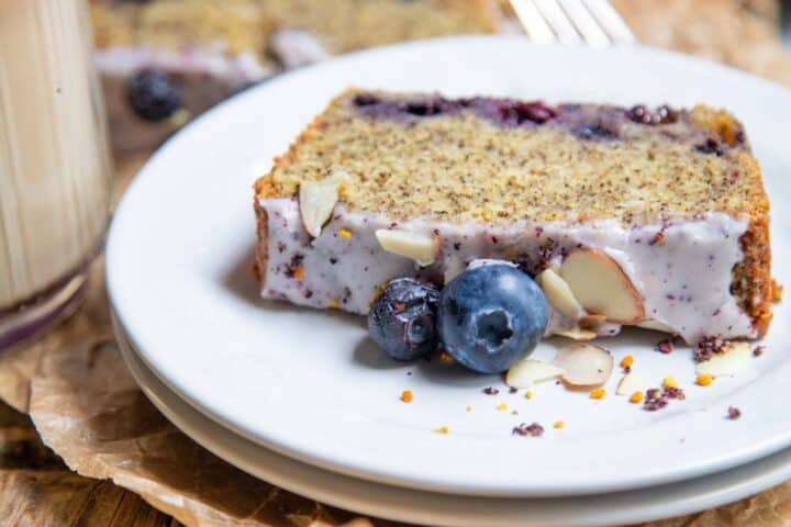 A Recipe Inspired by a Latte: Blueberry London Fog Tea Cake - This Mess ...