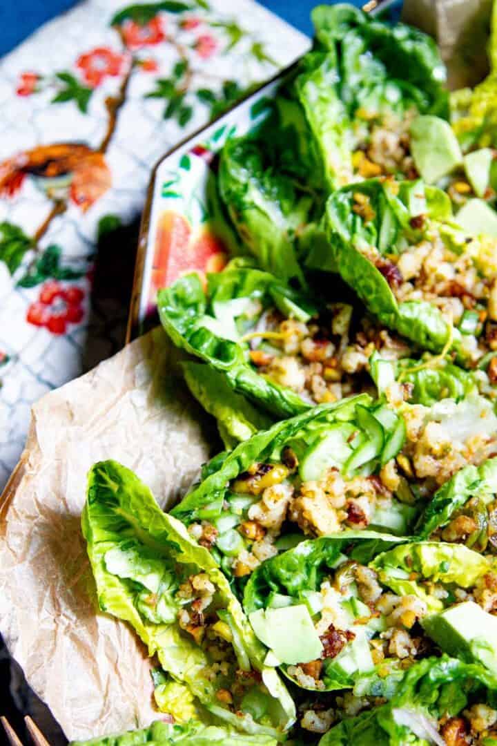 A Crunchy Salad Topper with Panela Cheese & Pistachio - This Mess is Ours