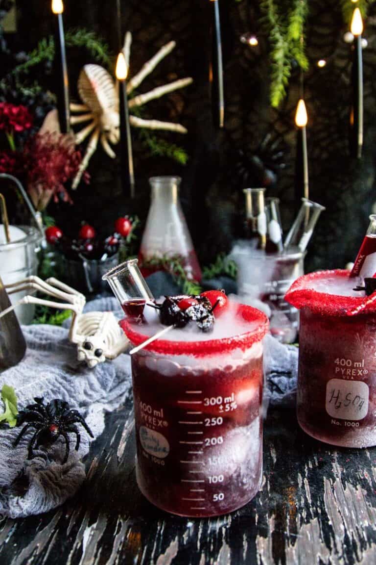 A Spooky Dark Cosmo and More Halloween Cocktail Ideas - This Mess is Ours